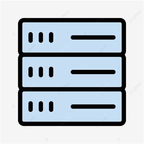 Database Mainframe Illustration Data Vector Mainframe Illustration