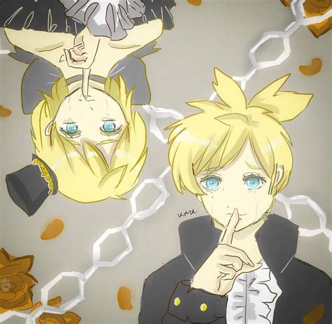 My Fan Art Of Rin And Len Vocaloid Servant Of Evil Just Drawing For Fun Rvocaloid