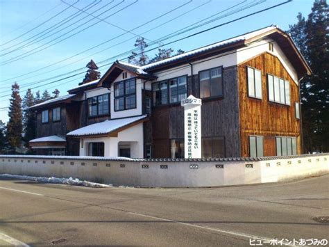 旧温村役場 安曇野の風景写真 ビューポイントあづみの