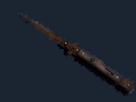 Stiletto Knife Rust Coat Battle Scarred Trade CS GO CS Skins On CS MONEY