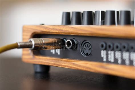 Analog Synthesizer Modular Synth Stock Photo Image Of Mixing Analog