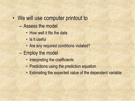 PPT Multiple Regression PowerPoint Presentation Free Download ID