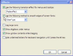 Turning On Font Smoothing
