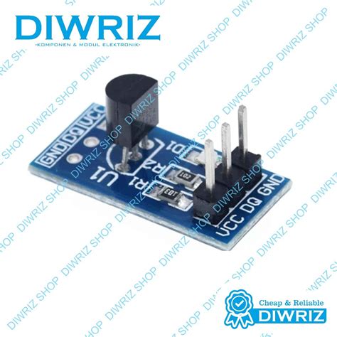 Jual Ds18b20 Temperature Sensor Module Arduino Compatible Shopee