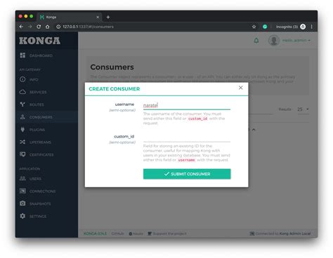 Kong Api Gateway ฉบับรวบรัด