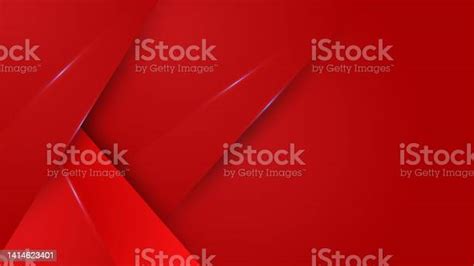 짙은 빨간색 추상 배경 지오메트리가 빛나고 프리젠 테이션 디자인을위한 레이어 요소 벡터입니다 비즈니스 기업 기관 파티 축제 세미나 및 회담을위한 소송 0명에 대한 스톡 벡터