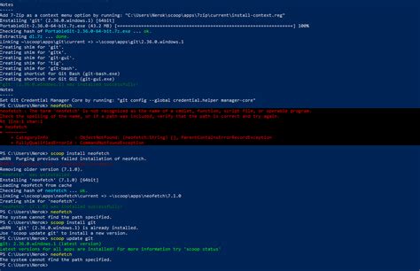 How To Install Neofetch By Using Windows Powershell For Windows 10