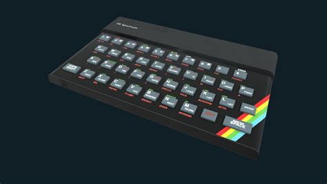 Sinclair Zx Spectrum 48k 3d Model By Jim Platt Jimbobuk [0863eca] Sketchfab