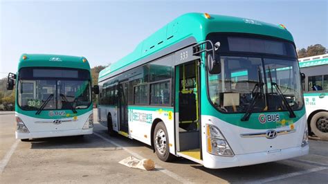 경원여객 블루시티 Cng 하이브리드 초저상버스 현대자동차 신차출고 네이버 블로그