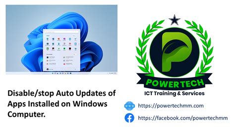 How To Disable Stop Auto Updates Of Apps Installed On Windows Power Tech