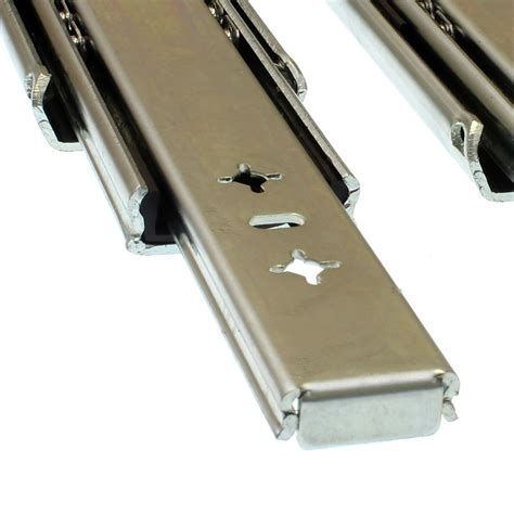 125kg Drawer Slide Side Mounting Non Locking