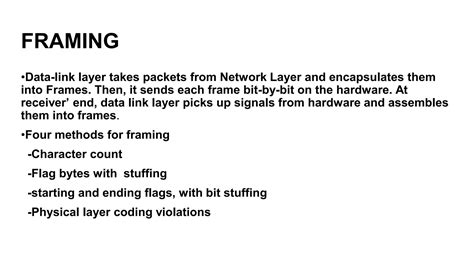data link layer pptx computer networking computing