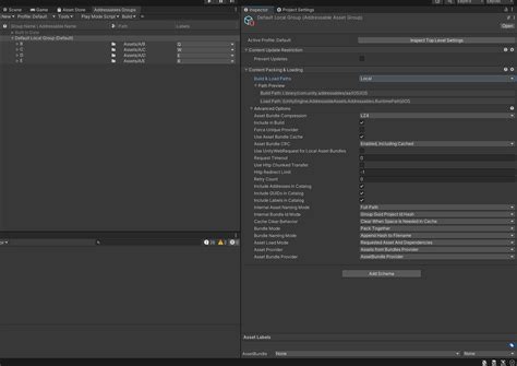 Addressable Assets Can T Be Loaded On Builds Unity Engine Unity Discussions