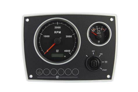 Aluminium Engine Panel Second Generation 12v 2 Black Instruments 0 4