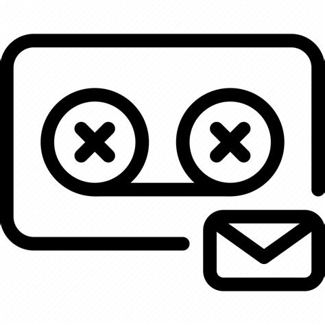 Mail Voice Audio Communication Email Line Icon Voice Mail Icon Download On Iconfinder