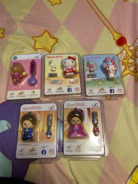 卡通版 八達通 公仔 絕版 Hello Kitty Line Choco Monchhichi 興趣及遊戲 玩具 And 遊戲類