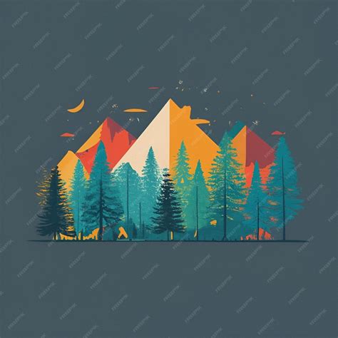 Premium Photo Digital Art T Shirt Design Wallpaper Background