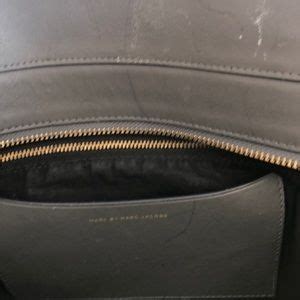 Marc Jacobs Bags Marc Jacobs Gray Leather Zipper Tote Poshmark