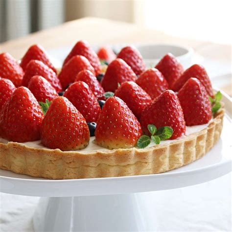 딸기타르트 우리의식탁 레시피 요리법 딸기 타르트 식품 아이디어 음식