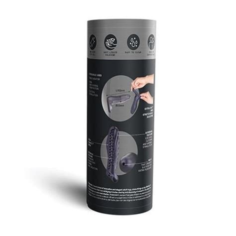 Manwan Ryzer Penis Sleeve Black Plum Sex Toys At Adult Empire