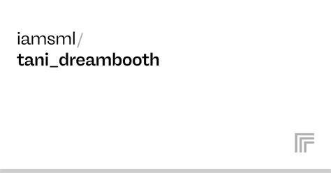 Iamsml Tani Dreambooth Run With An API On Replicate