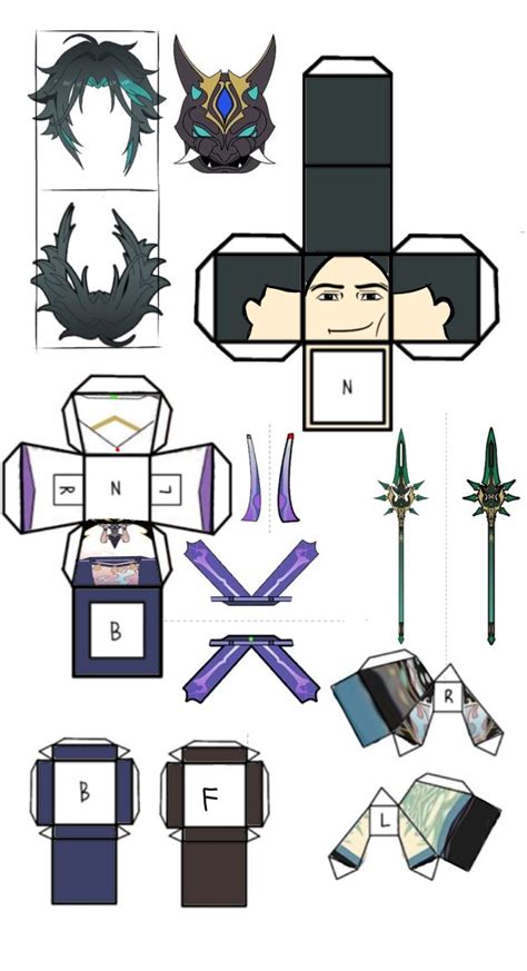 Xiao Papercraft