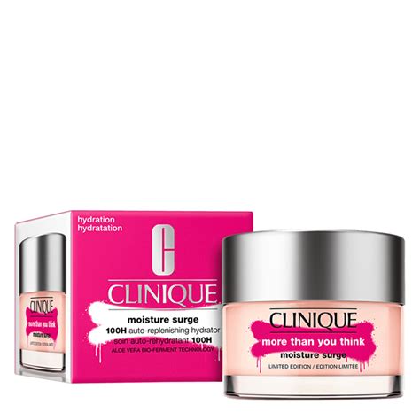 hidratante facial clinique moisture surge more than you think beleza