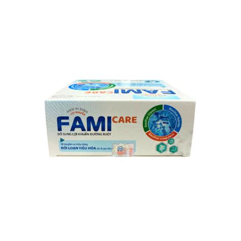 Men Vi Sinh Lợi Khuẩn Fami Care Hộp 20 ống X 10ml