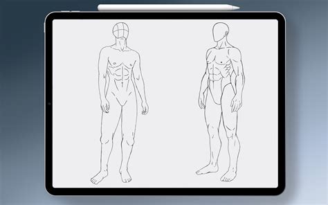 Procreate Man Pose Stamp Procreate Male Procreate Body Pose Stamps Procreate Man Pose Stamp Procreate Male Procreate Body Pose Stamps