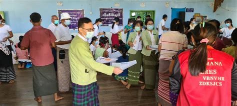 ရေဖြူမြို့နယ်၊ ညင်းထွေးကျေးရွာတွင် ပန်းခင်းစီမံချက်ဆိုင်ရာ အသိပညာပေး လက