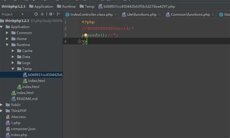 ThinkPHP 漏洞分析 Hexo