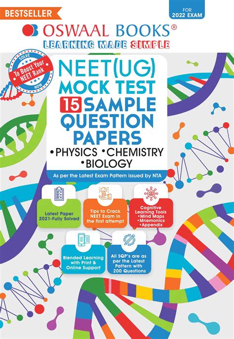 Oswaal Neet Ug Mock Test 15 Sample Question Papers Physics Chemistry Biology For 2022 Exam