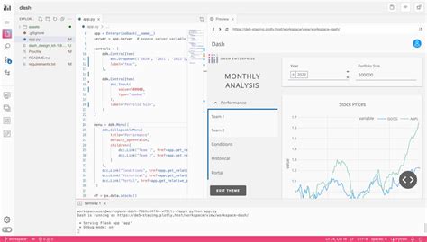 Data App Workspaces