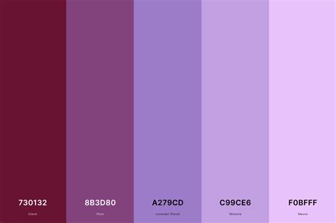 25 Best Mauve Color Palettes With Names And Hex Codes Creativebooster