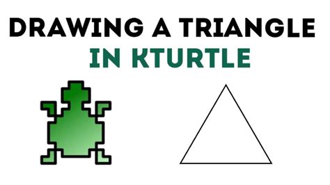 how to draw a triangle in kturtle repeat command youtube