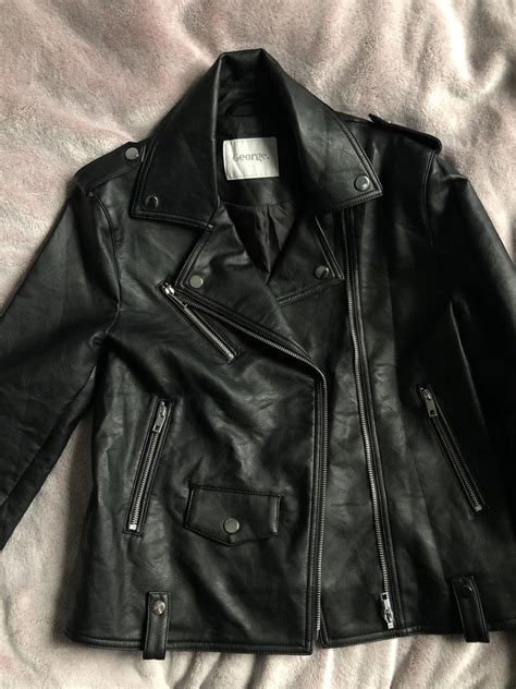 Косуха кожанка кожанная куртка фирма George 600 грн Шкіряні куртки Суми на Olx