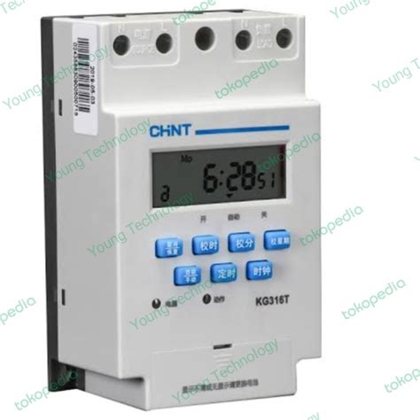 Jual Chint Kg316t 16 On 16 Of Ac220v Micro Computer Time Control Switch Jakarta Barat Young