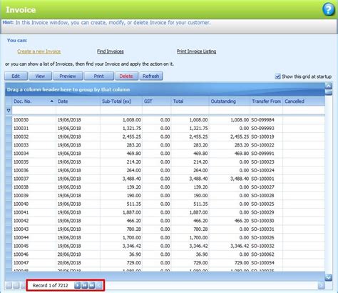 Sales How To Make Invoice Grid Layout Show Only Last 31days Of
