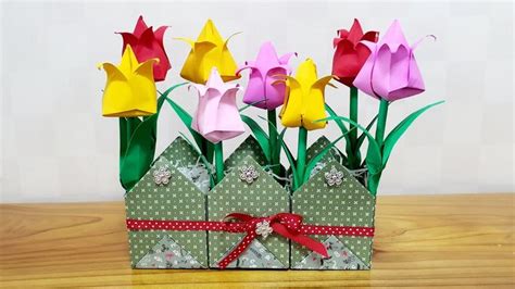 엄마의종이접기 튤립가든 Origami Tulip Garden 2024