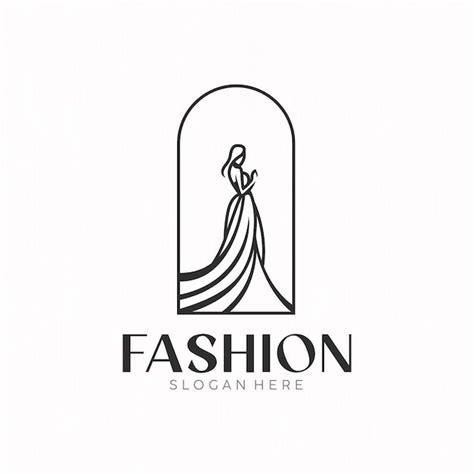 Premium Vector Dress Fashion Business Logo Design