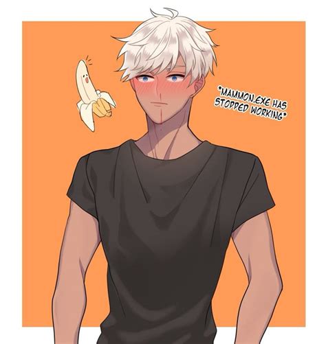 Anime Character With White Hair And Blue Eyes
