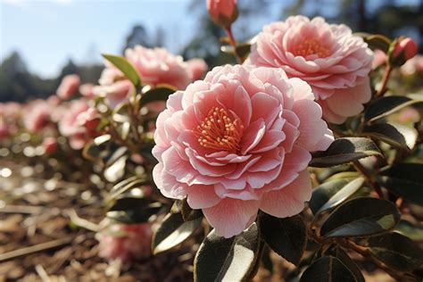 Alabama State Flower Camellia Camellia Japonica The 50 United
