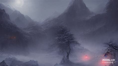 AI创作实验室 千山暮雪流行趋势ArtStation趋势 Z703644649 站酷ZCOOL