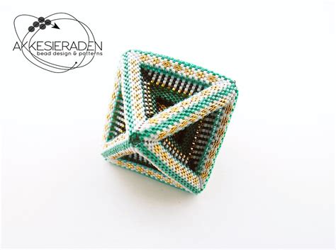 English Pattern For The Triangle Cube Etsy