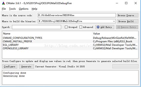 windows 上mali仿真实践编译opengl es 3 0 programming guide 例程环境配置 mali gles