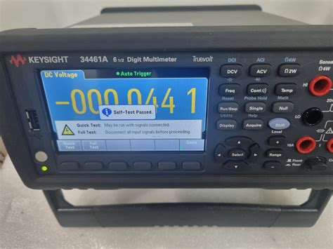 Keysight 34461a Digital Multimeter 6 ½ Digit Ebay