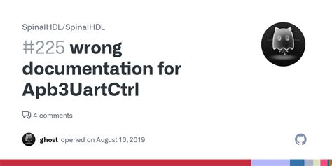 Wrong Documentation For Apb3UartCtrl Issue 225 SpinalHDL SpinalHDL