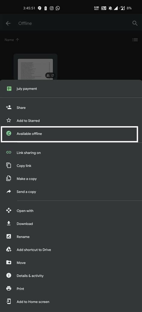 Fix Google Drive Error Making Files Available Offline Issue
