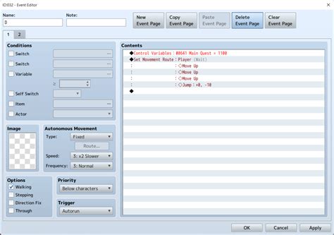 jump move event offsets character sprite rpg maker forums