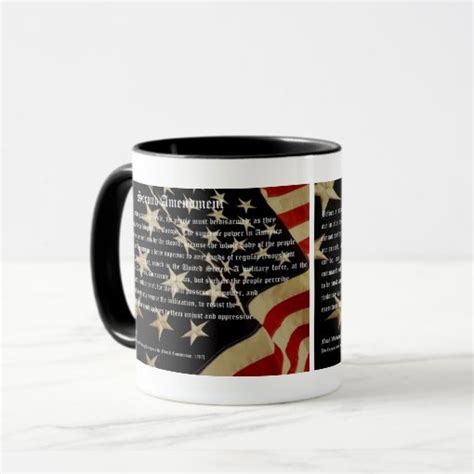 Patriotic Second Amendment Coffee Mug Zazzle